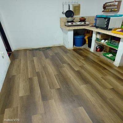 Vinyl Flooring & Dark Brown PVC Skirting in Anuradhapura | SnT Home ...