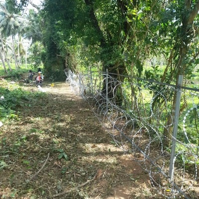 Razor Barbed Wire Fencing | Ferdimesh Hardware Sri Lanka